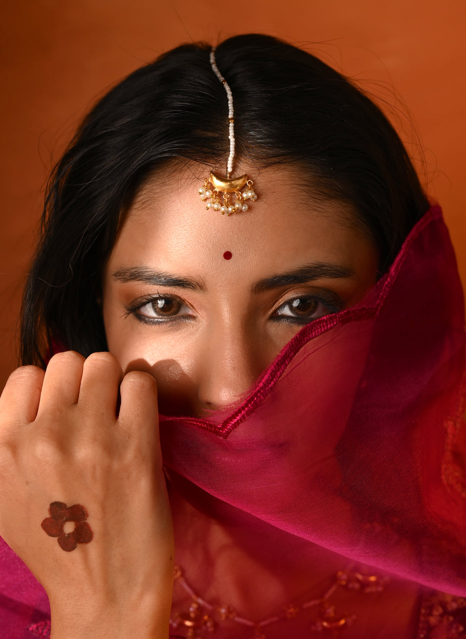 Premium Head Accessories & Maang Tikkas by Tangerine Jewelry | 22k Gold ...